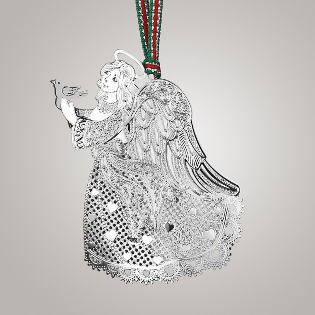 Newbridge Silverware Angel with Bird Decoration - SC030 - McParlands ...